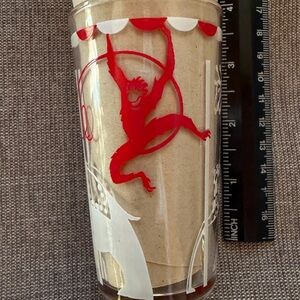 Vintage America | Dining | Mcm Rare Set Of 4 Vintage 95s Circus Juice ...